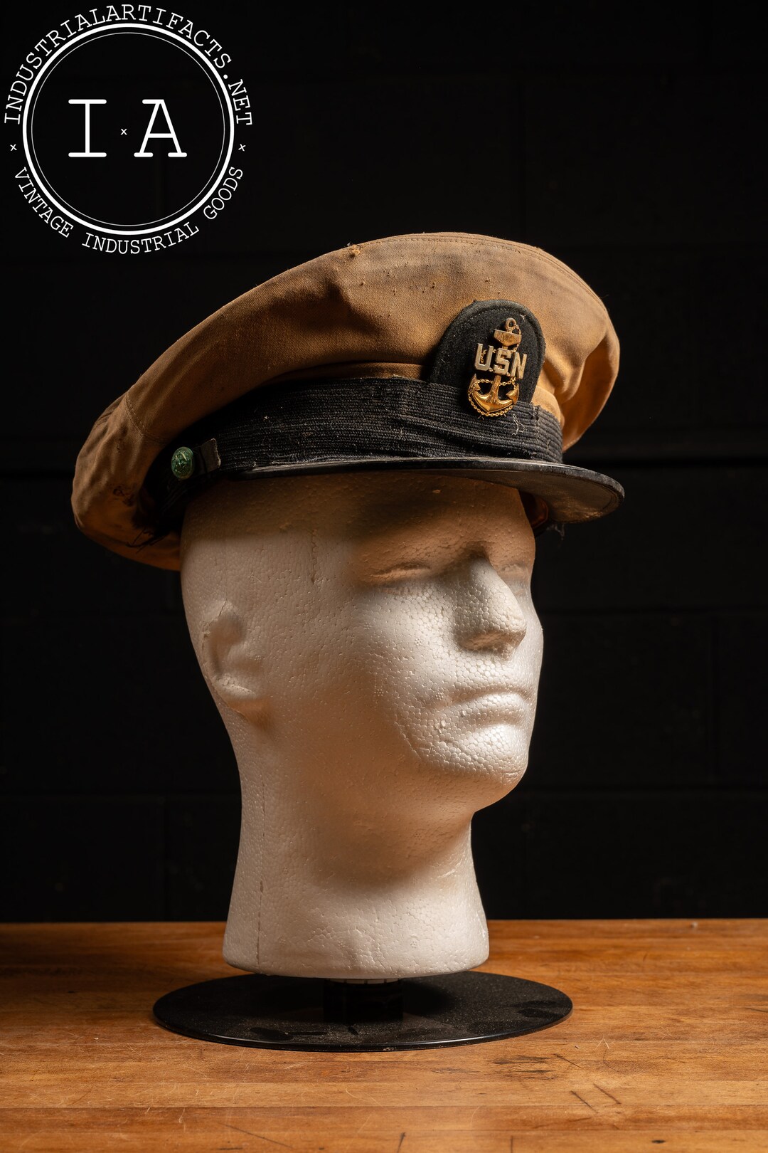 WWII Navy Officer Cap - Etsy
