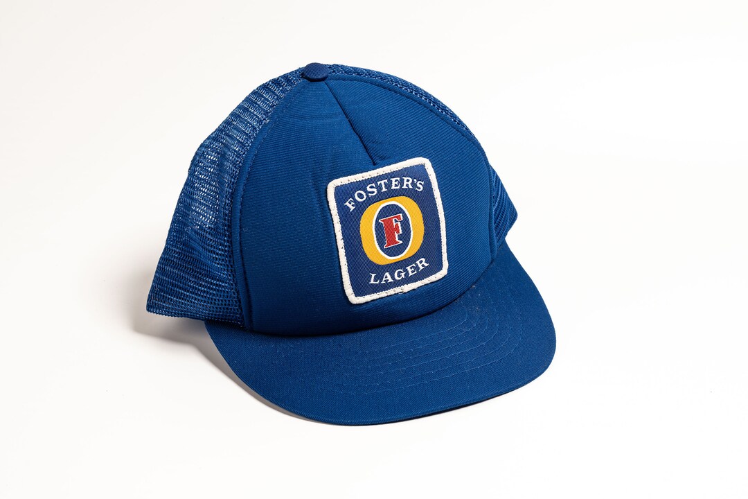 Vintage Foster’s Beer Trucker Cap - Etsy