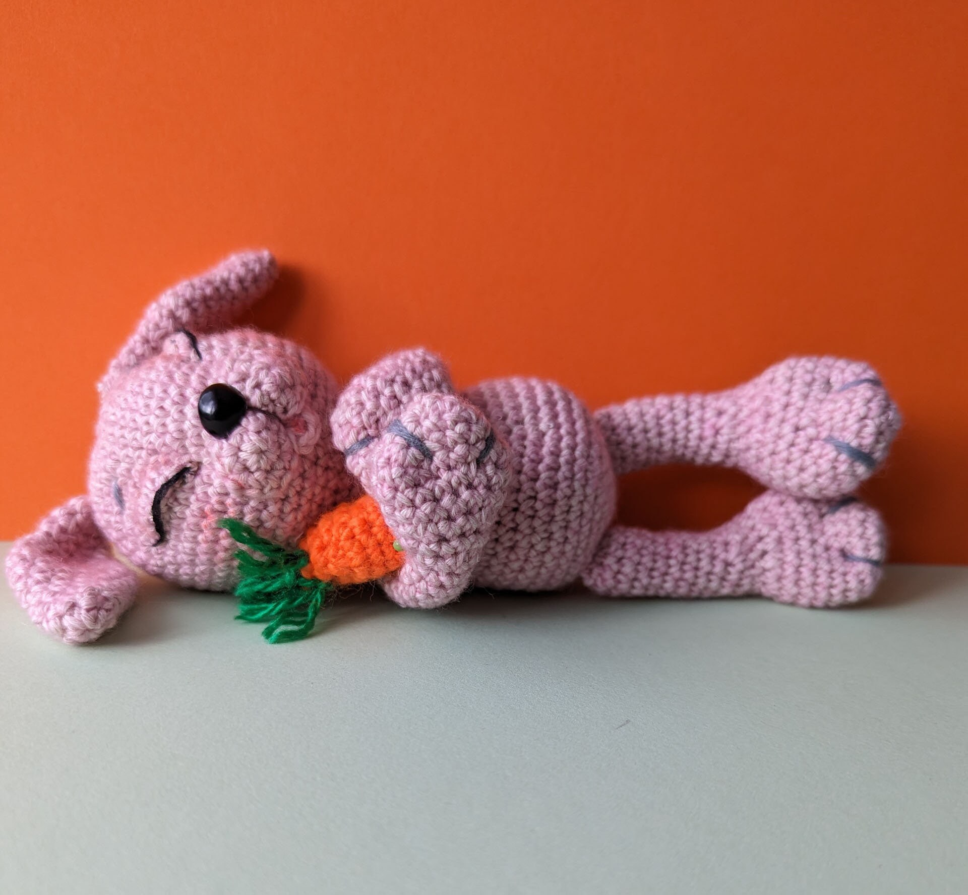 Pattern of a Cute Crochet Bunny Toy - Etsy