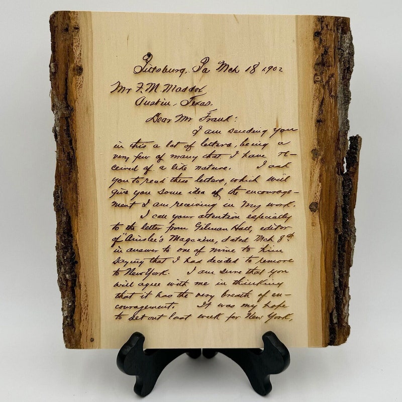 Wood Text Message Sign - Etsy