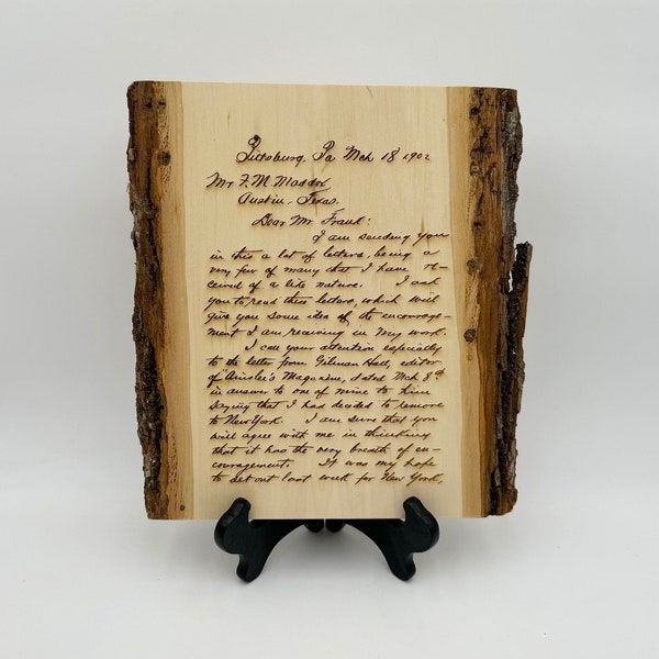 Custom Letter Engraved - Etsy