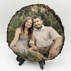 Picture on Wood, Custom Photo on Wood, Rustic Distressed Portraits ...