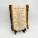 The Lord's Prayer in Polish, Lord Prayer Sign, Rustic Home Decor ...