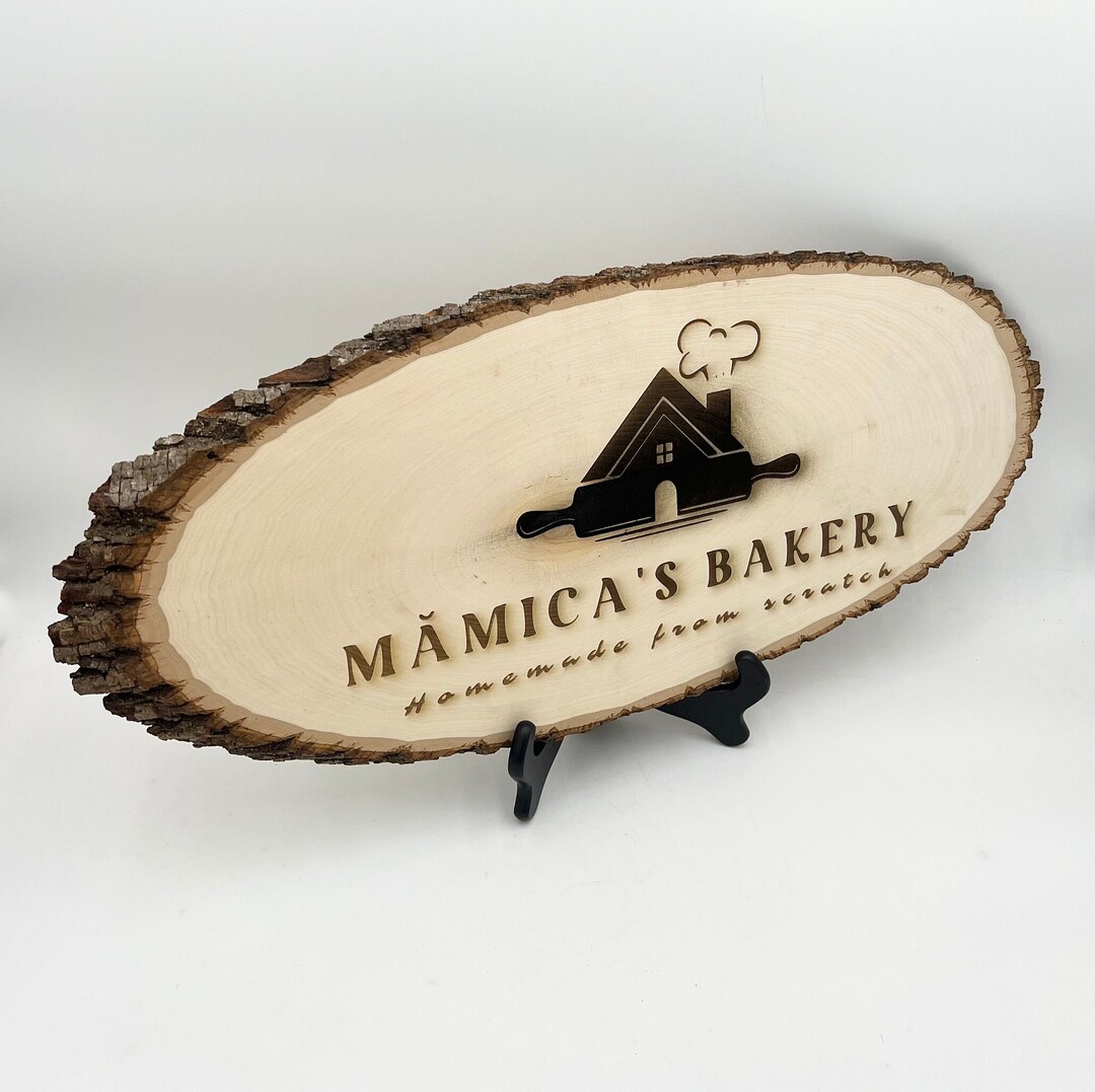 Outdoor Engraved Signs Wooden Engraved Cabin Sign Basswood Custom Wood ...