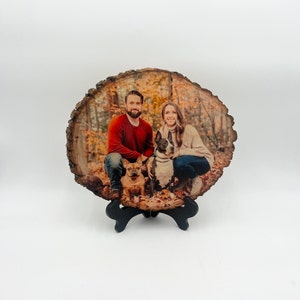 Picture on Wood, Custom Photo on Wood, Rustic Distressed Portraits ...