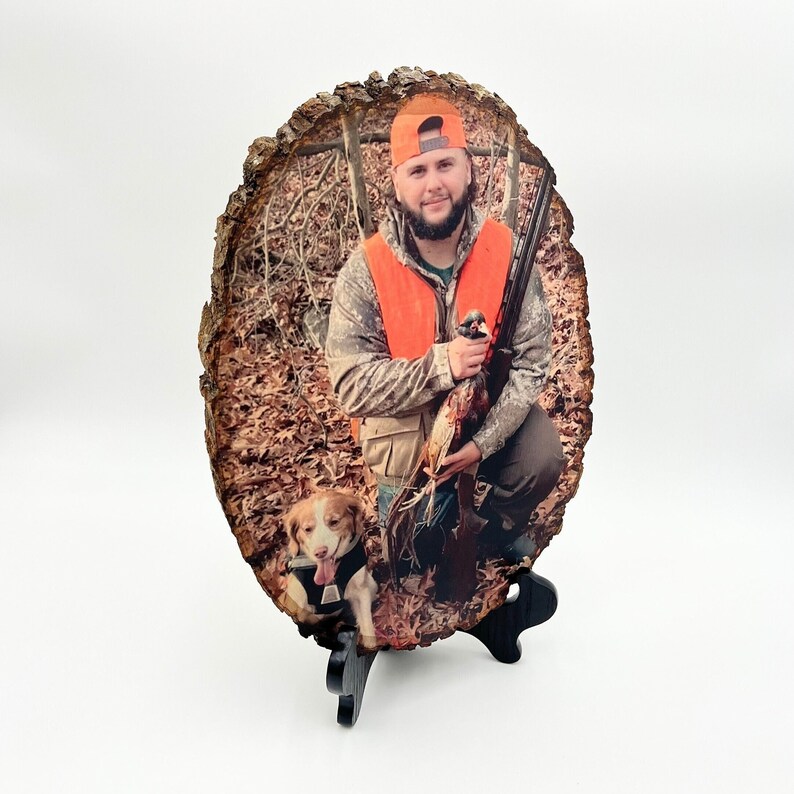 Hunting Picture on Wood Hunting Decor Custom Wood Photo - Etsy