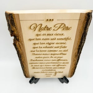 Notre Prière Du Père En Français, the Lord's Prayer in French, Lord ...