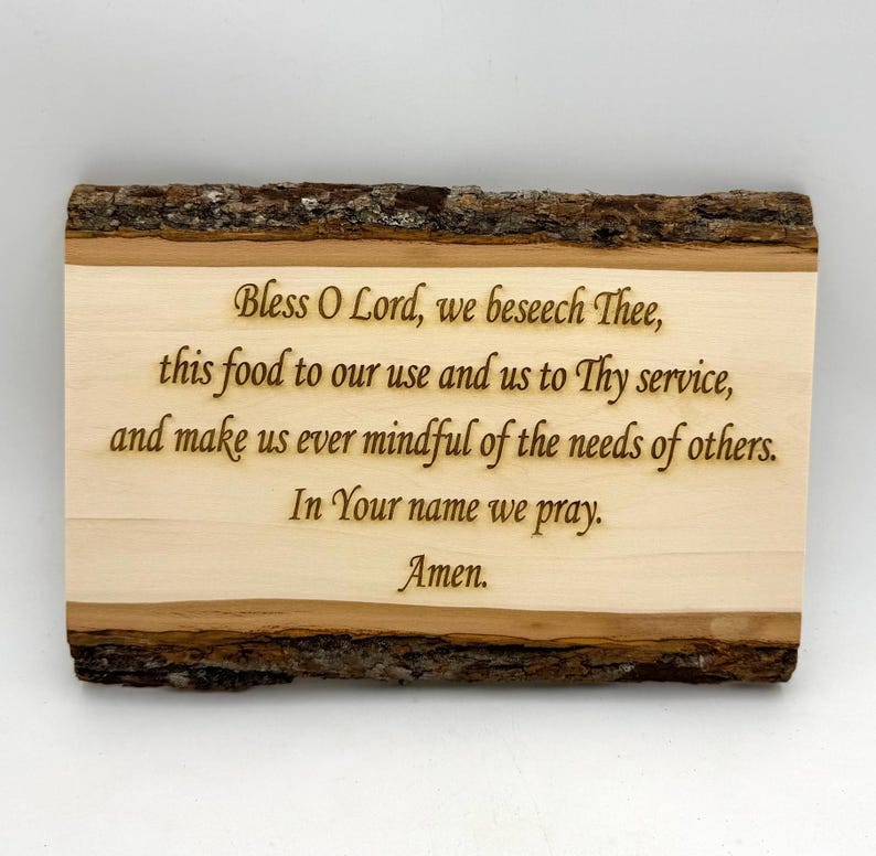 Bless O Lord Sign, Christian Wall Art, Custom Wood Scripture, Hanging ...