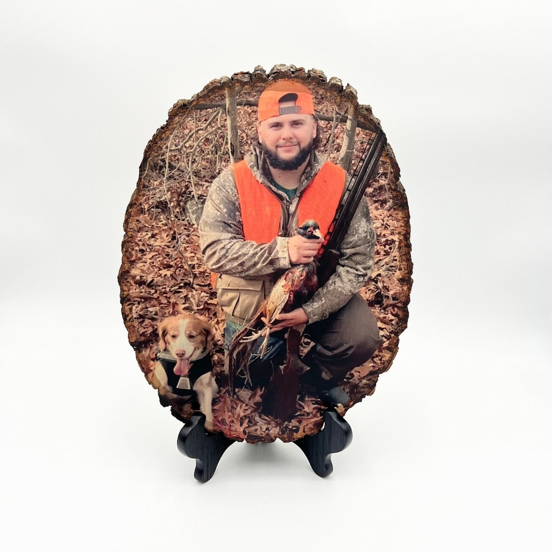 Hunting Picture on Wood Hunting Decor Custom Wood Photo - Etsy