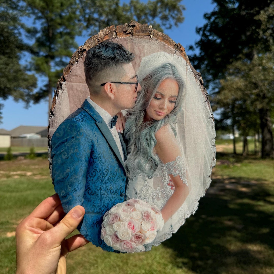 Wedding Gift for Couples, Custom Photo Print on Wood, Housewarming Gift ...