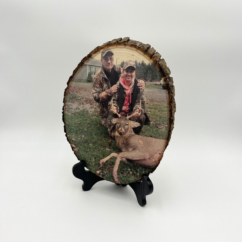 Hunting Picture on Wood Hunting Decor Custom Wood Photo - Etsy