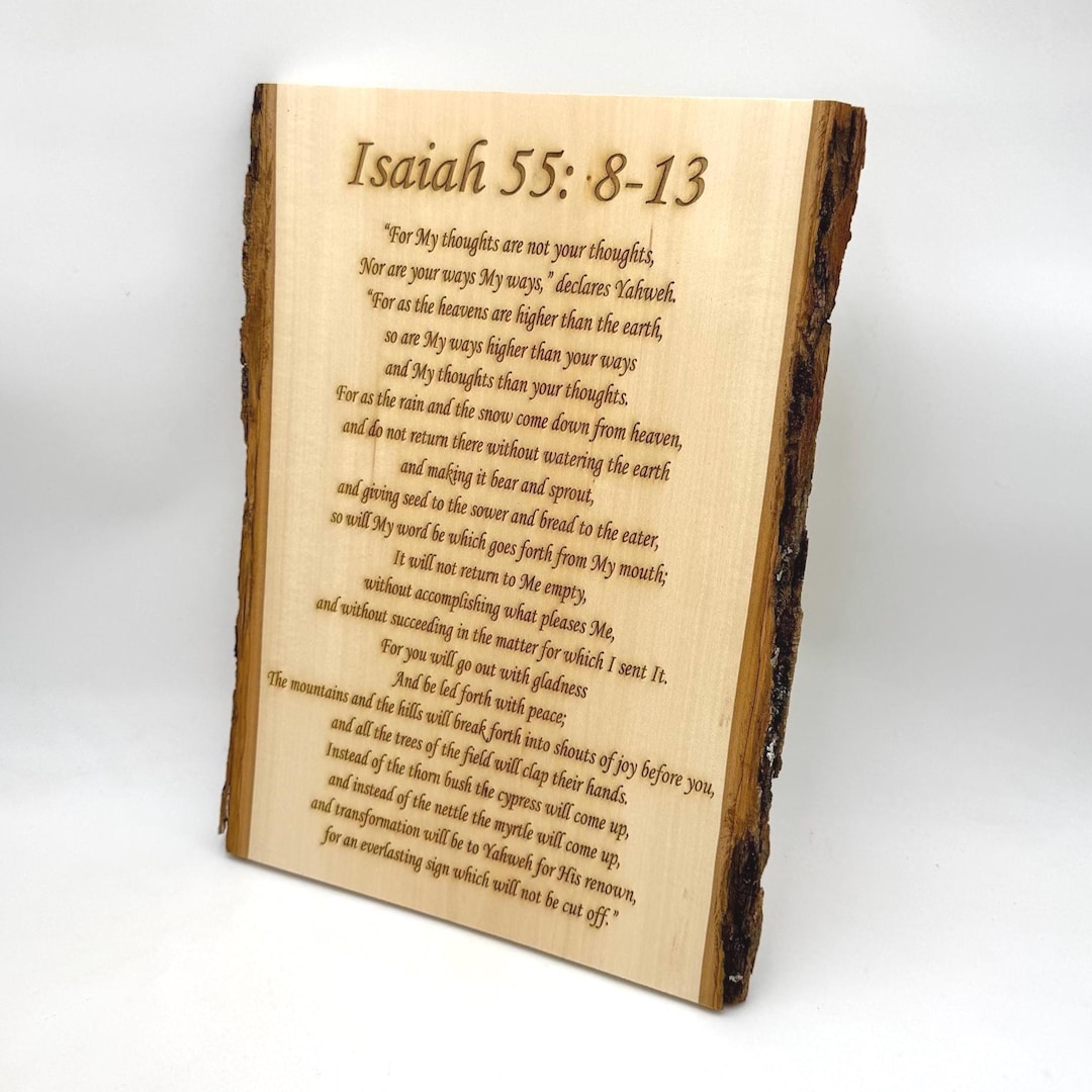 Customizable Bible Verse Sign, Christian Wall Art, Custom Wood ...