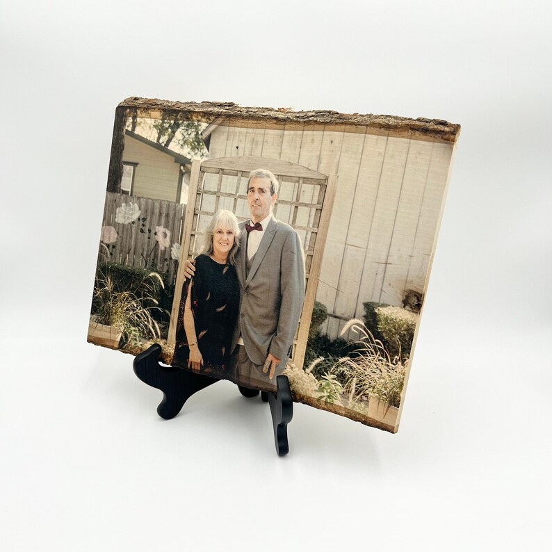 Reclaimed Wood Photo Transfer Distressed Portrait Custom Photo - Etsy