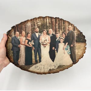 Picture on Wood, Custom Photo on Wood, Rustic Distressed Portraits ...