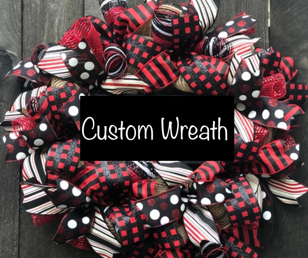 Custom Wreath, Personalized Wreath, Design Your Own Wreath - Etsy