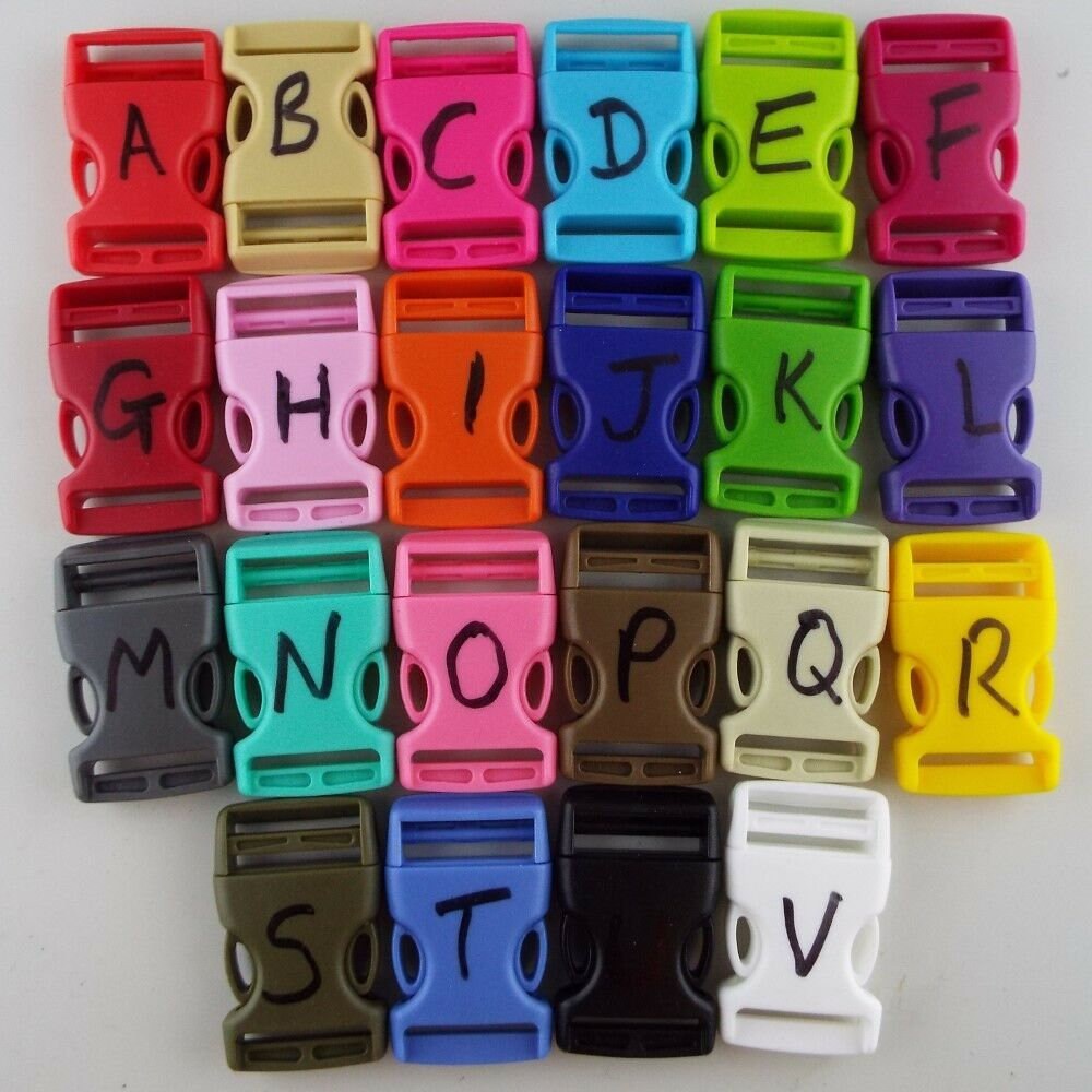 22 COLOR 25mm Plastic Side Release Clip Buckle Webbing Bag - Etsy UK