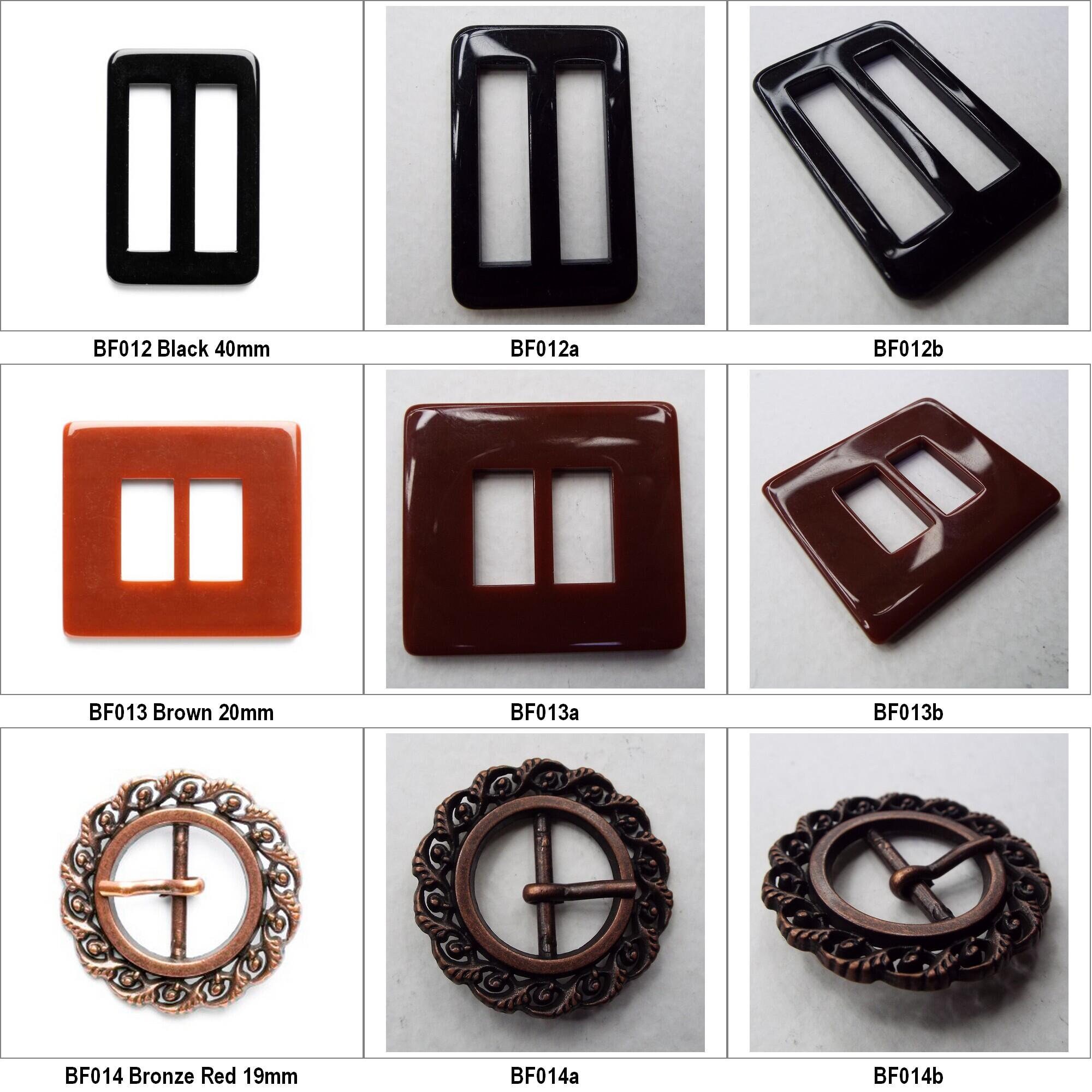 Belt Buckle Clip Pin Heel Bar Strap Clasp 20 Style 10mm to 40mm BUY 1 ...