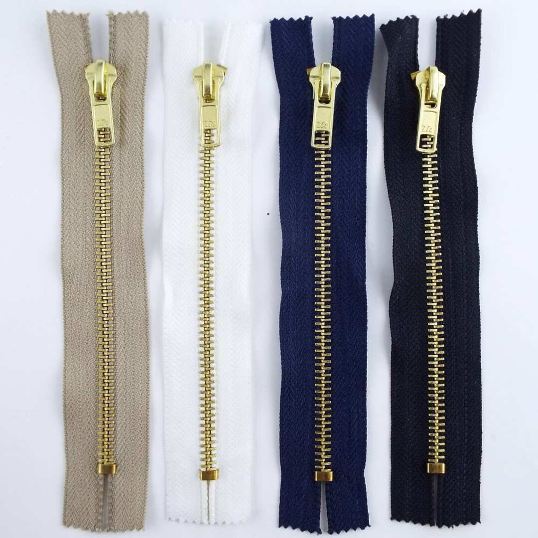 4 COLOUR Metal Jean Zip 10cm 13cm 15cm 18cm 20cm Trouser Heavy - Etsy UK