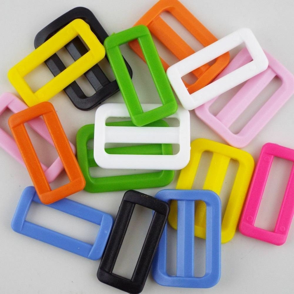 9 COLOR 25mm Plastic 3 Bar Slider Webbing Strap Fitting - Etsy UK