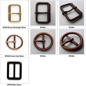 Belt Buckle Clip Pin Heel Bar Strap Clasp 20 Style 10mm to 40mm BUY 1 ...