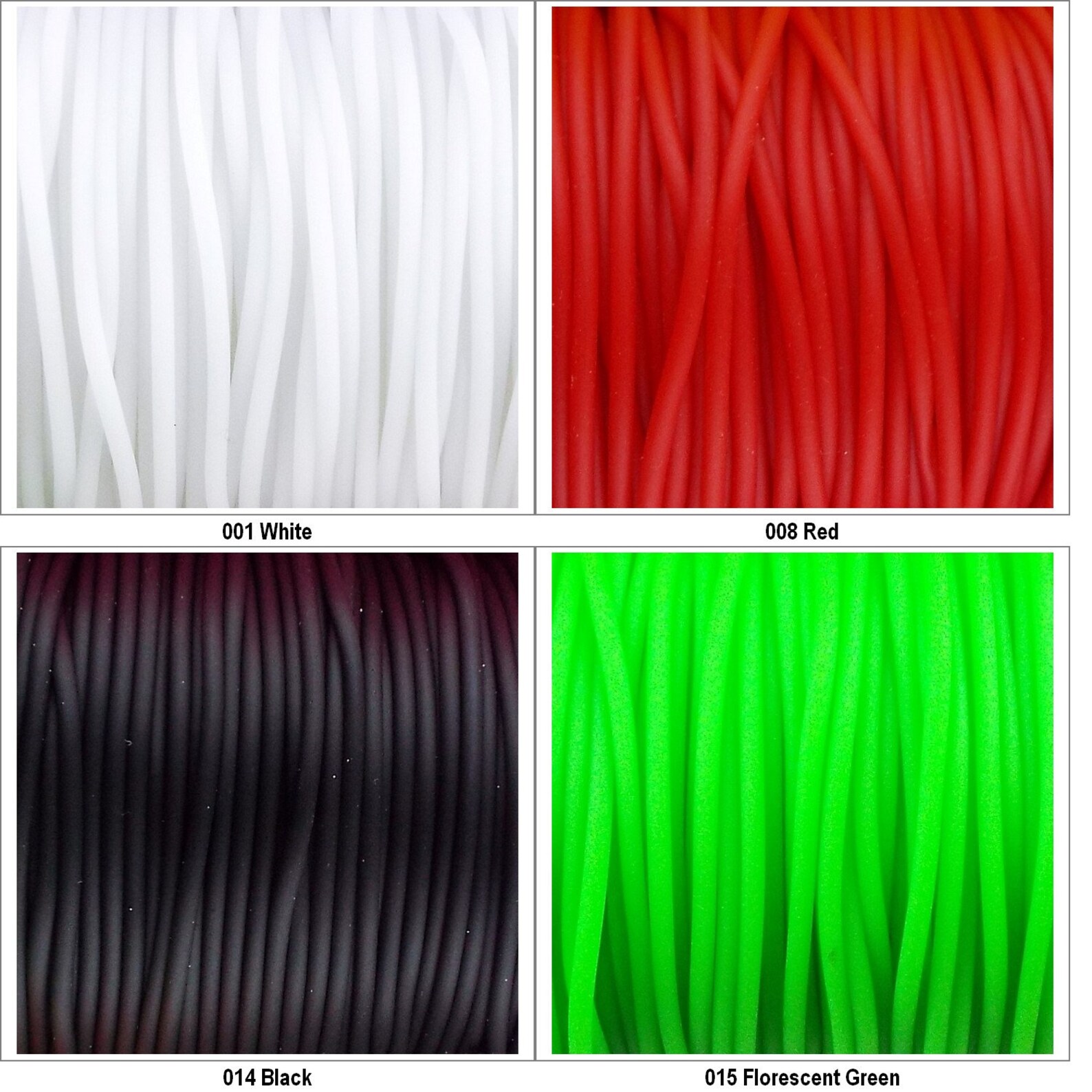 12 COLOUR 2mm Plastic Tube Cord Jewellery Craft Rexlace Lacing - Etsy UK