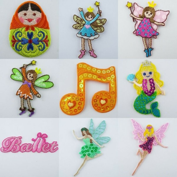Fairy Applique - Etsy UK