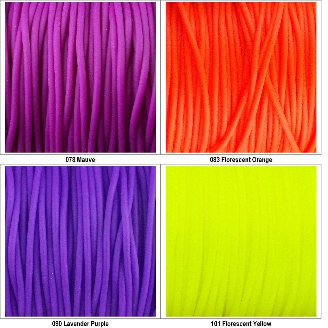 12 COLOUR 2mm Plastic Tube Cord Jewellery Craft Rexlace Lacing - Etsy UK