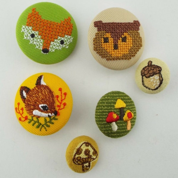 Animal Buttons - Etsy UK