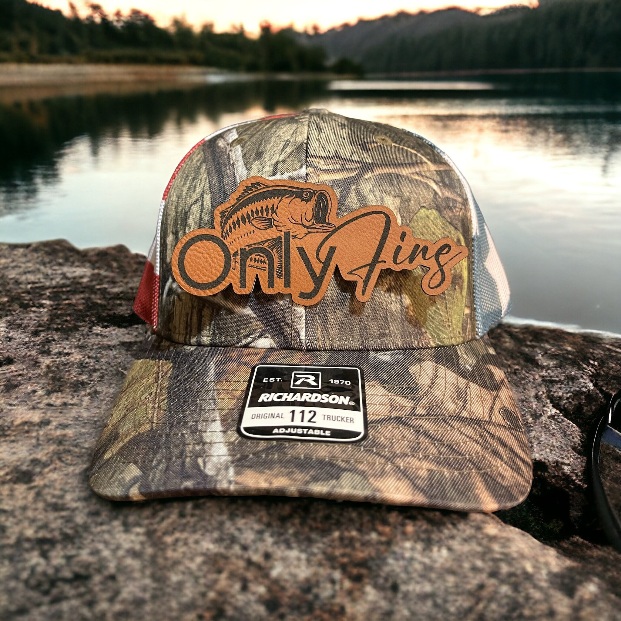 Only Fins Hat Patch Design: Laser Cut SVG, PDF (digital File) - Etsy