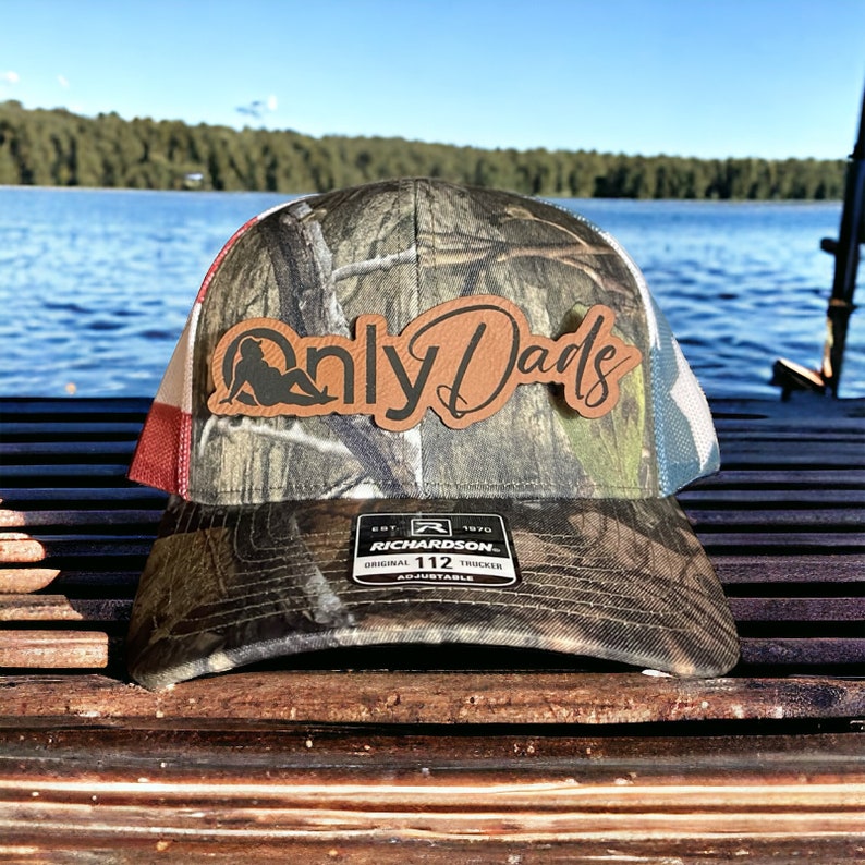 Only Dads Hat Digital File: SVG & PDF, Laser Engraved Design - Etsy