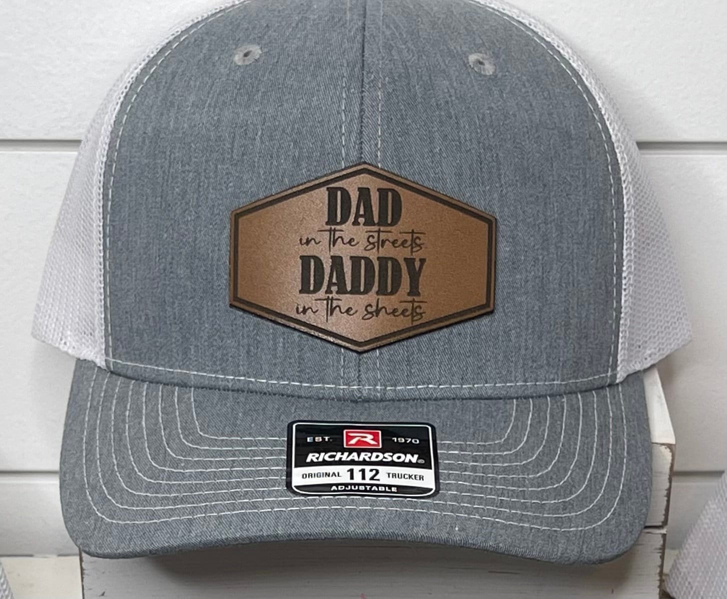 Dad Daddy Leather Patch Design: SVG PNG PDF (digital File) - Etsy