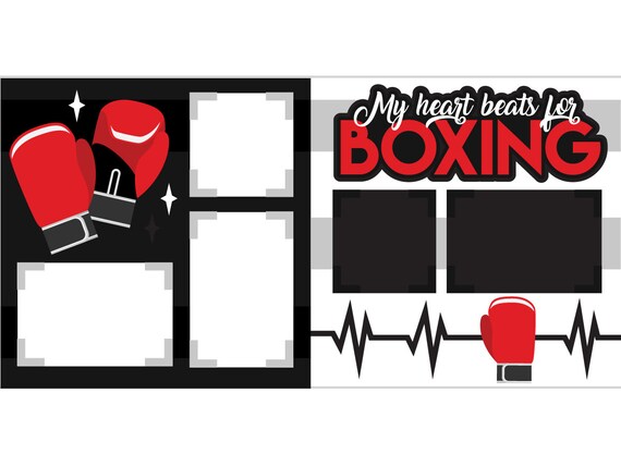 Boxing Scrapbook Kit 2320 - Etsy
