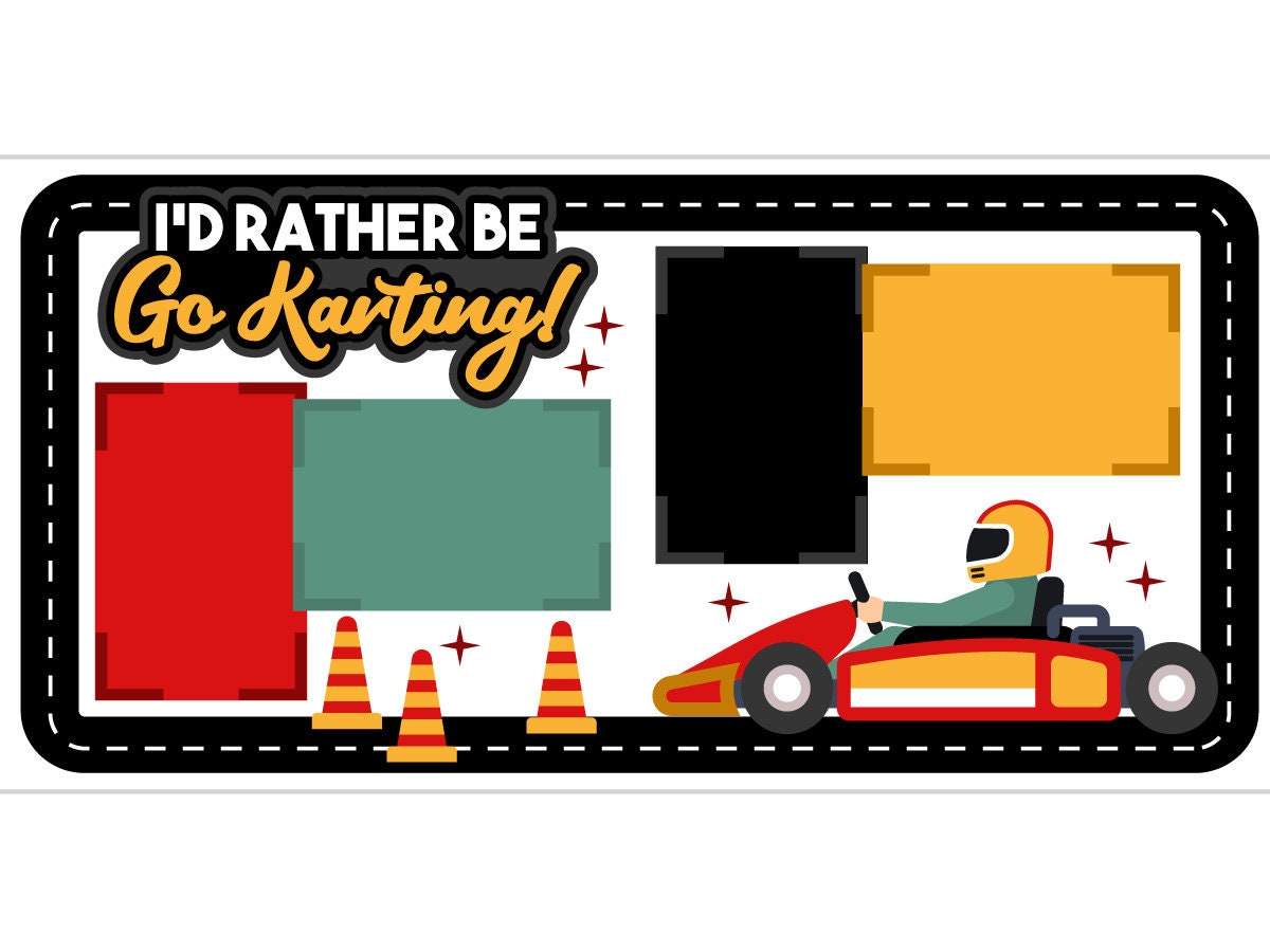 Go-karting Scrapbook Kit 1909 - Etsy