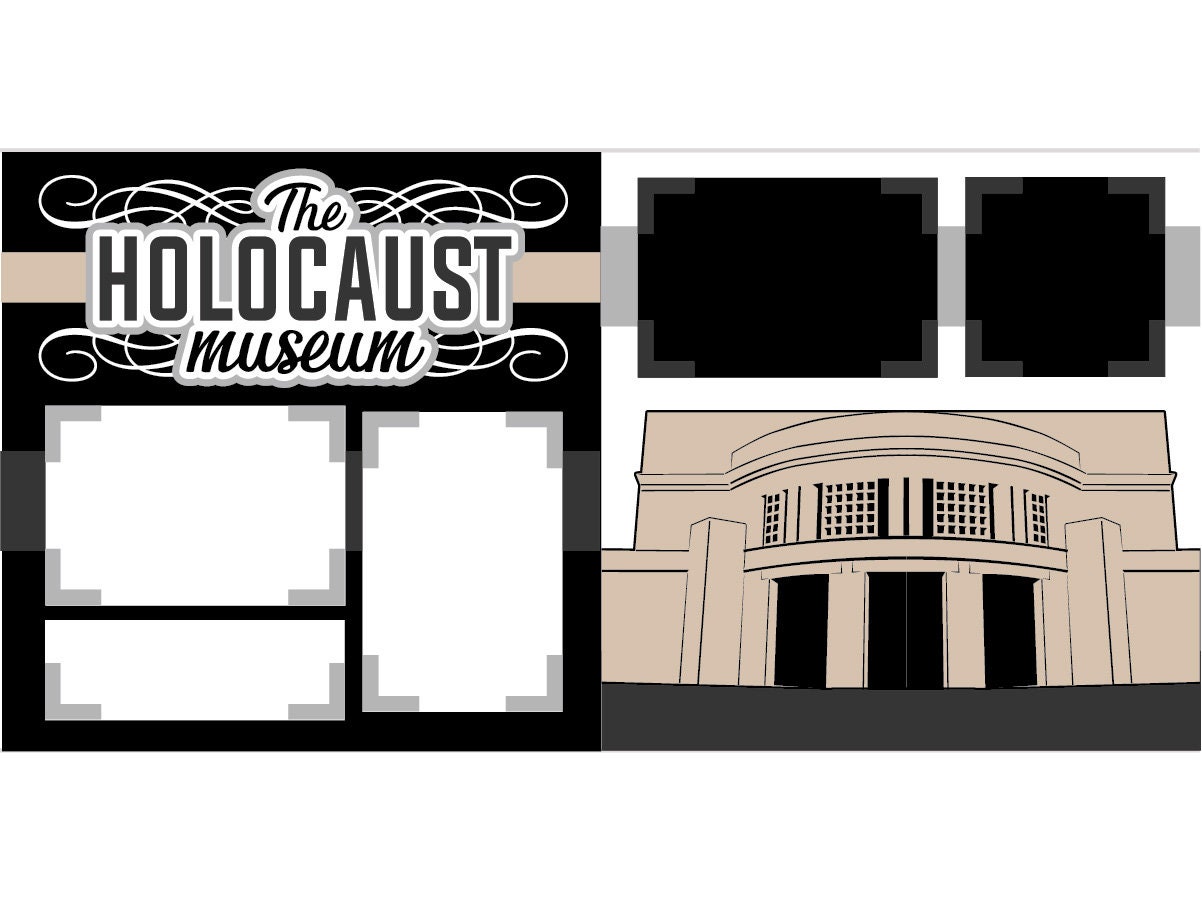 The Holocaust Museum Scrapbook Kit 744 - Etsy
