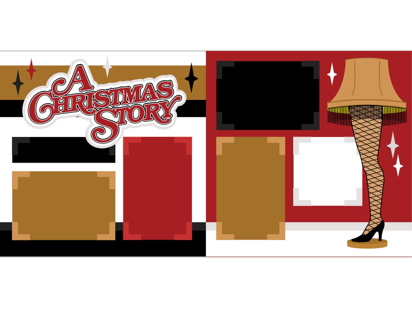 A Christmas Story Scrapbook Kit 001 - Etsy