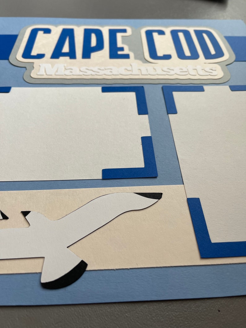 Cap Cod Scrapbook Kit 104 - Etsy
