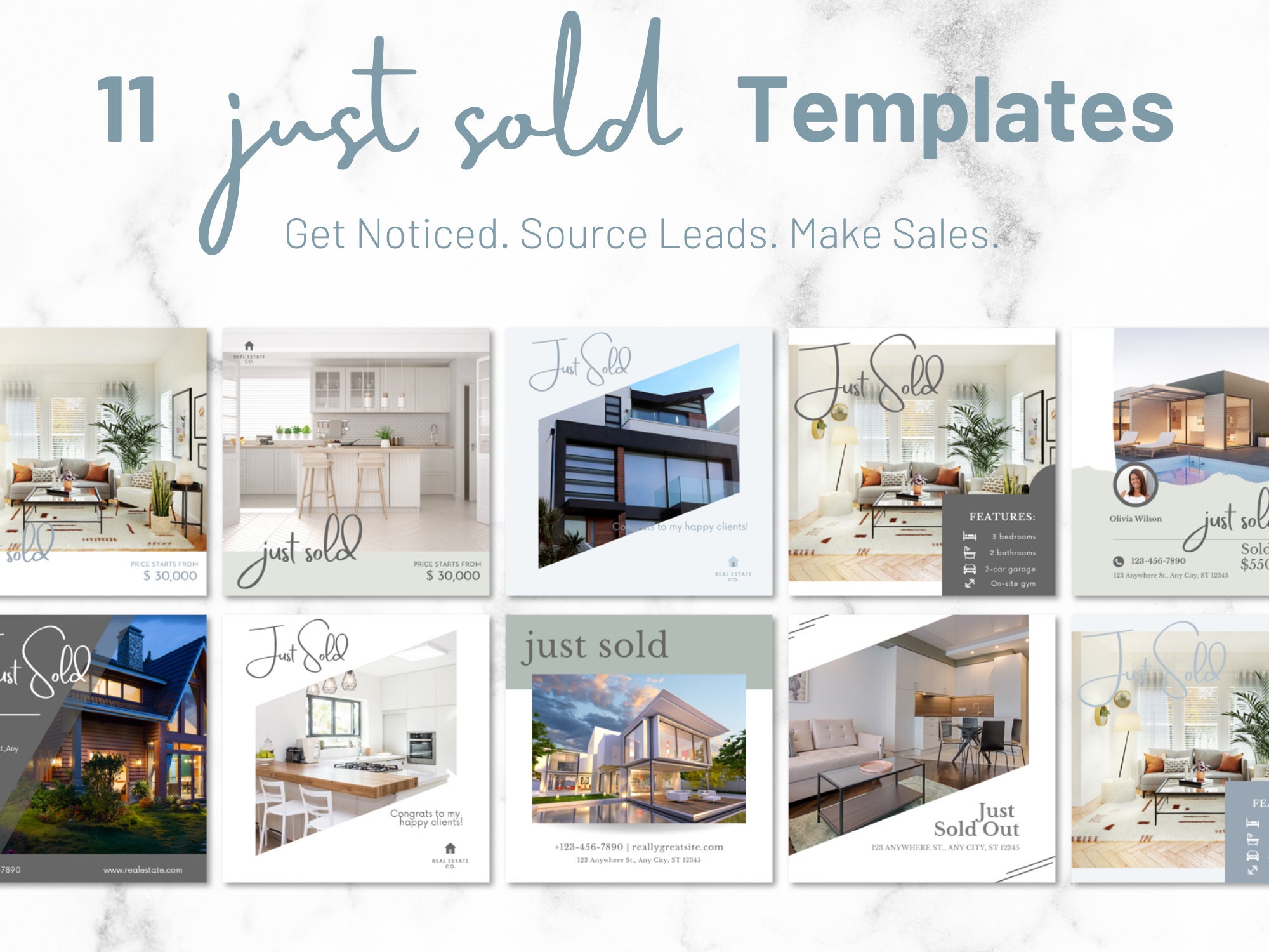 Real Estate Sold Social Media Posts | Real Estate Social Media ...