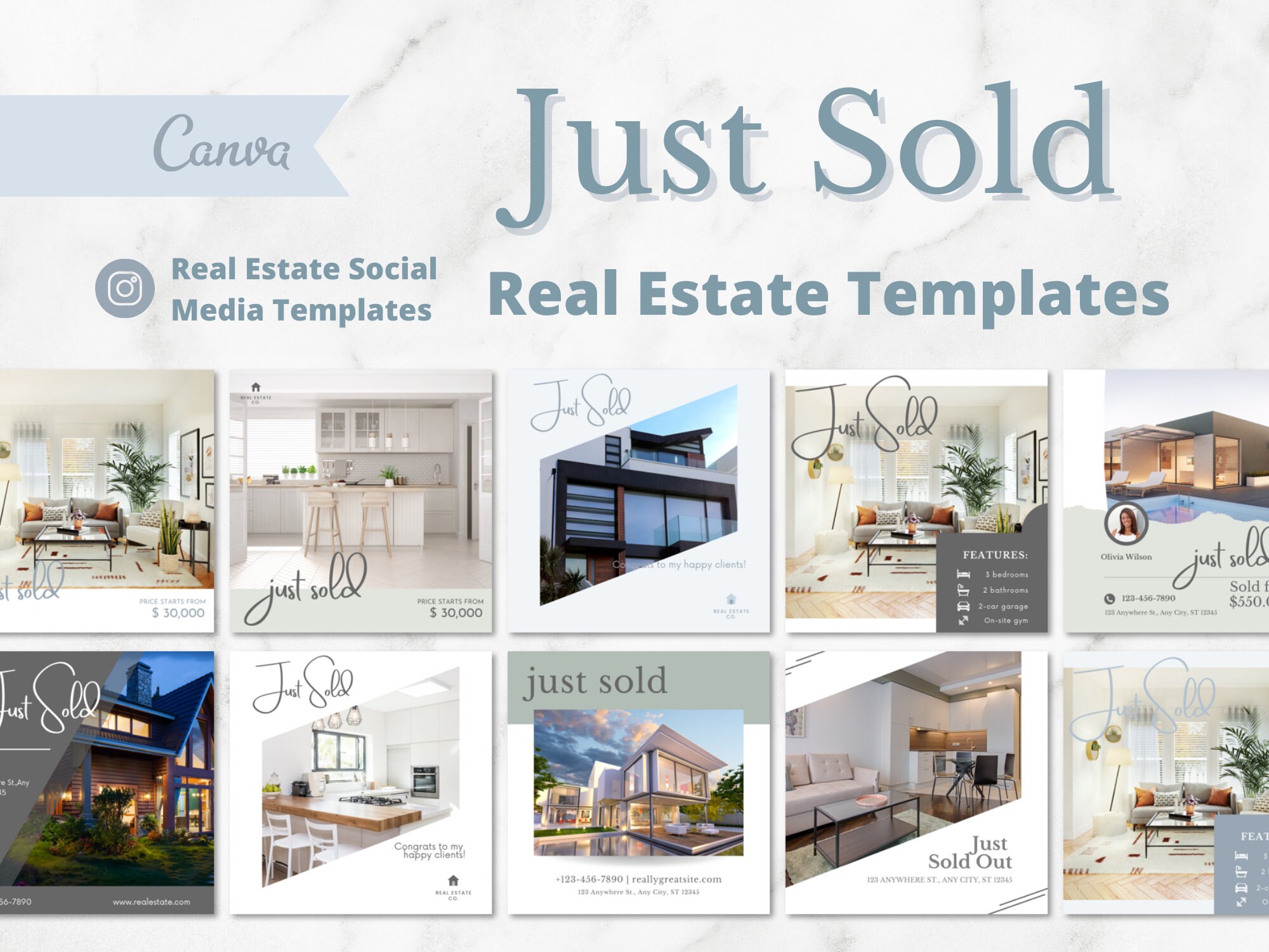 Real Estate Sold Social Media Posts | Real Estate Social Media ...