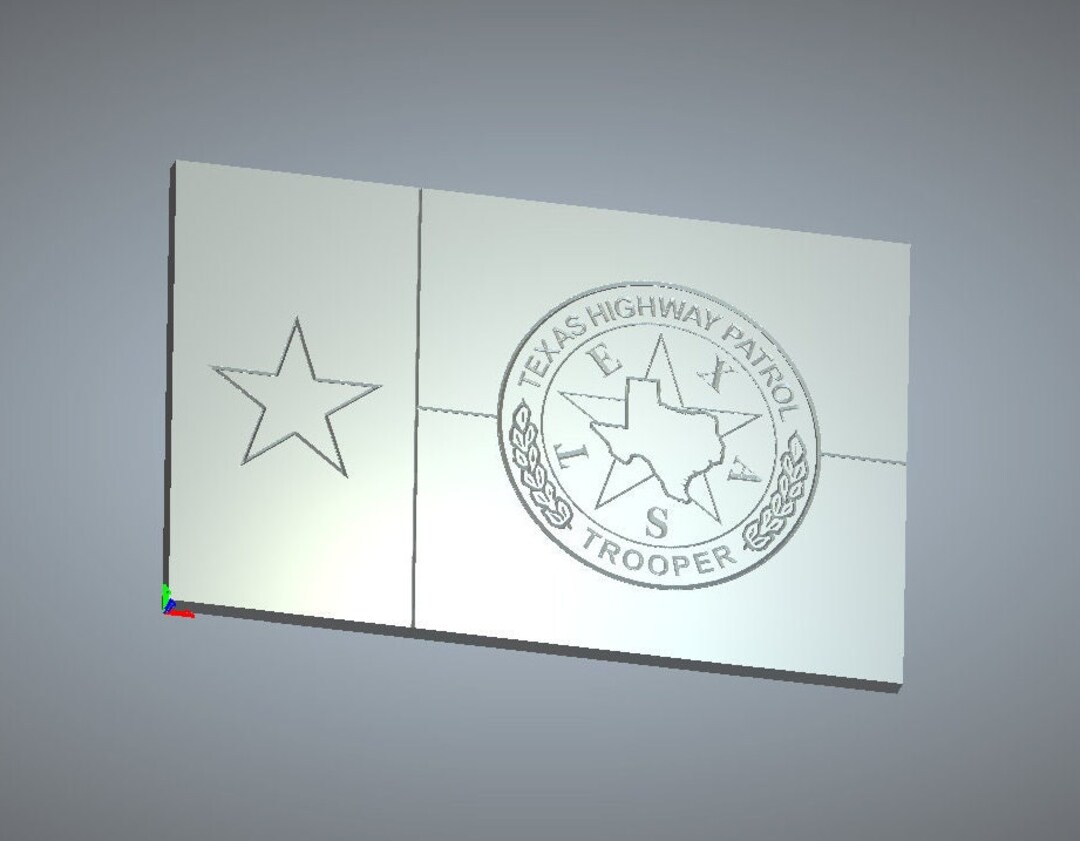 Texas Flag, Texas Flag With State Trooper Logo, State Trooper File ...