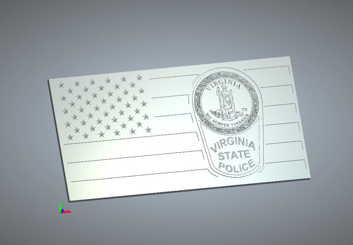 Virginia State Police / Virginia Police / American Flag / State Police ...