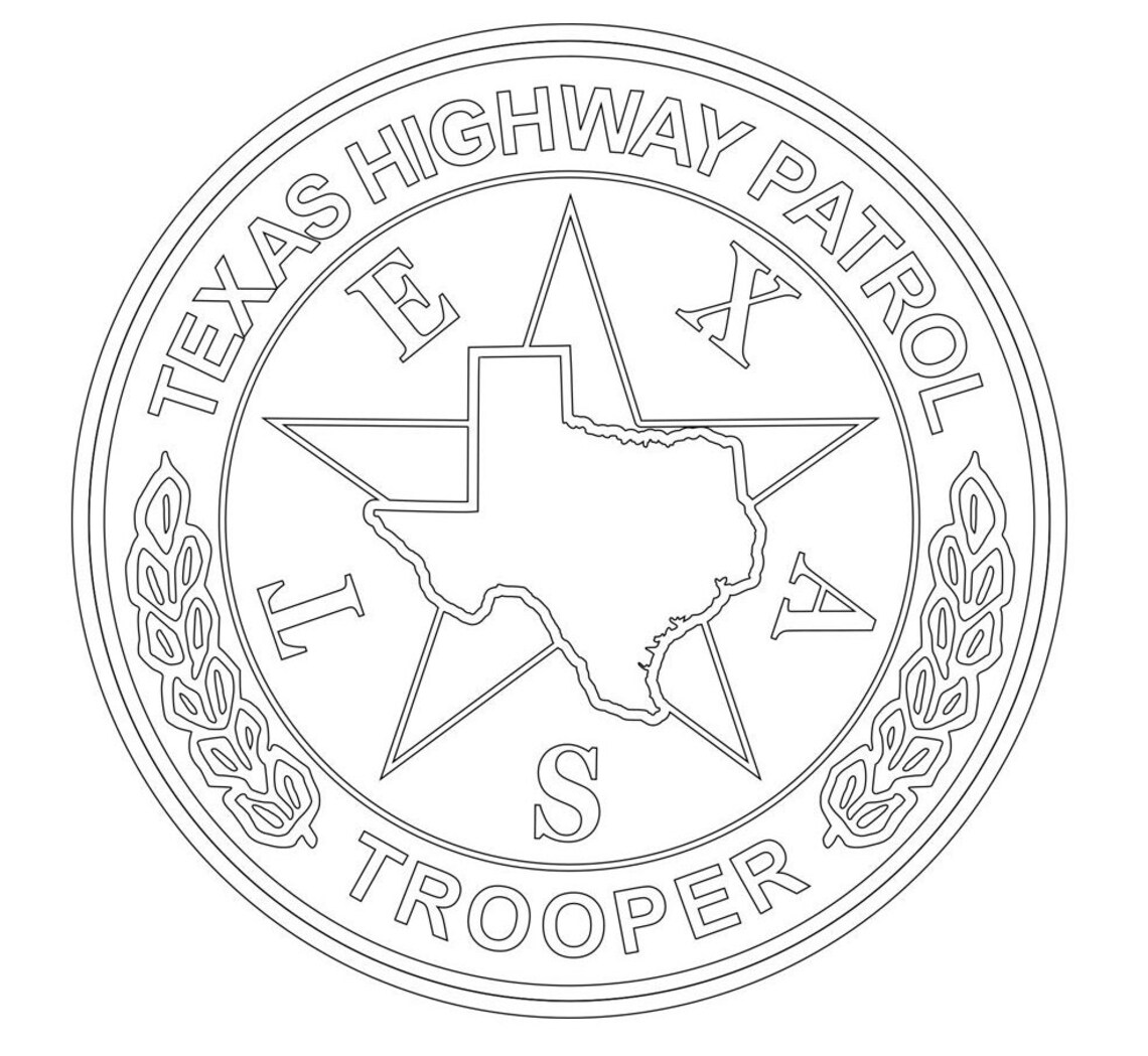 Texas State Trooper Logo, Texas State Trooper Patch, Texas State ...
