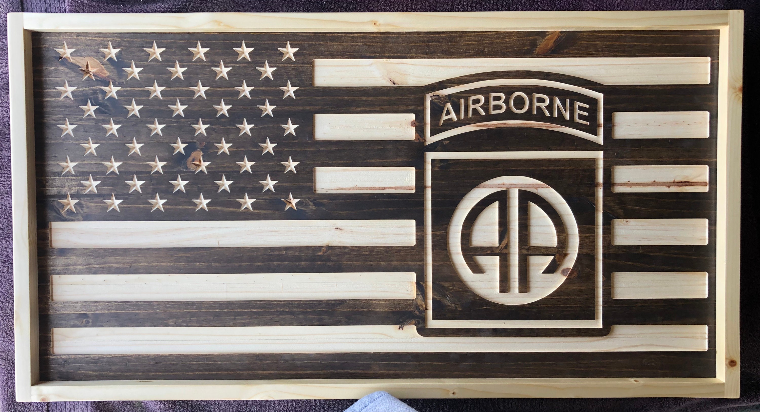 American Flag Airborne, Airborne American Flag, Military Flag, American ...