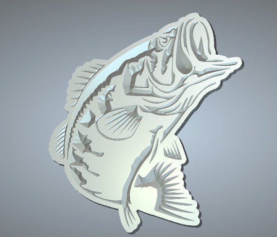 Digital Art & Collectibles Man Cave fish wall decor Man Cave wall decor ...