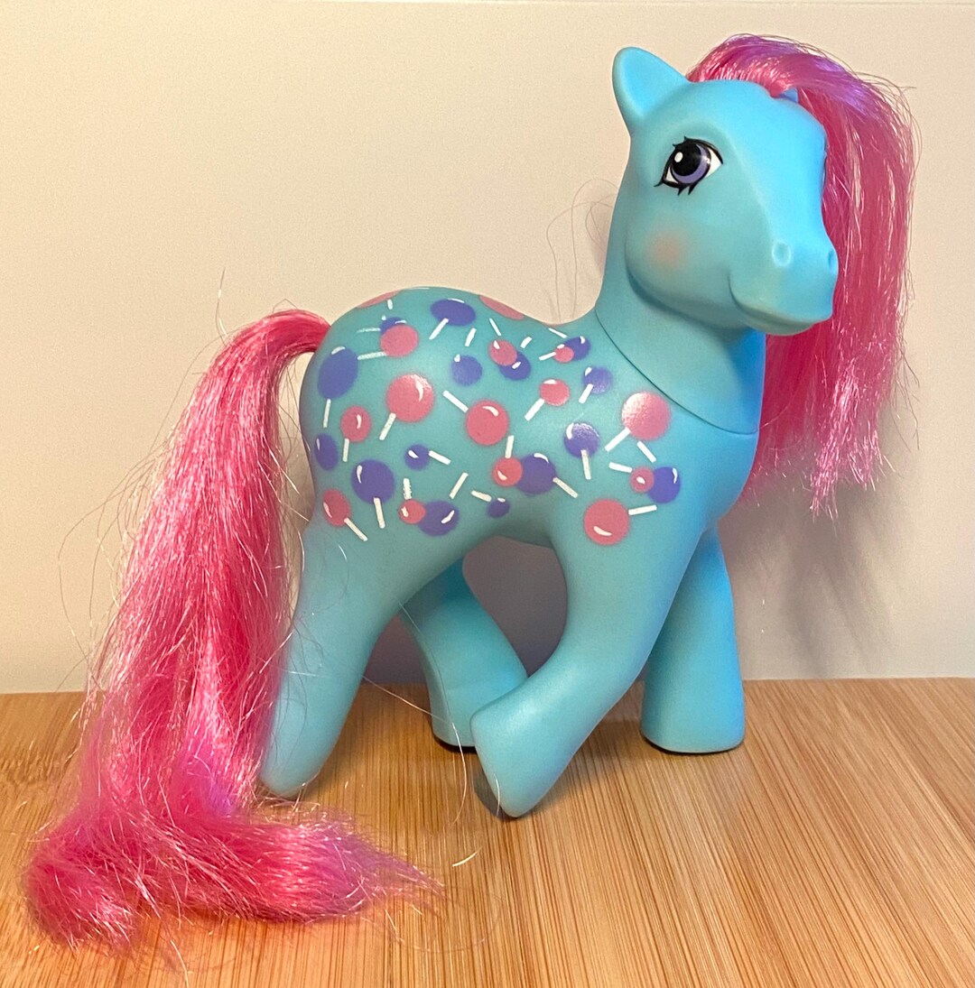 Vintage 1987 Hasbro My Little Pony G1 Twice as Fancy Sweet Tooth - Etsy