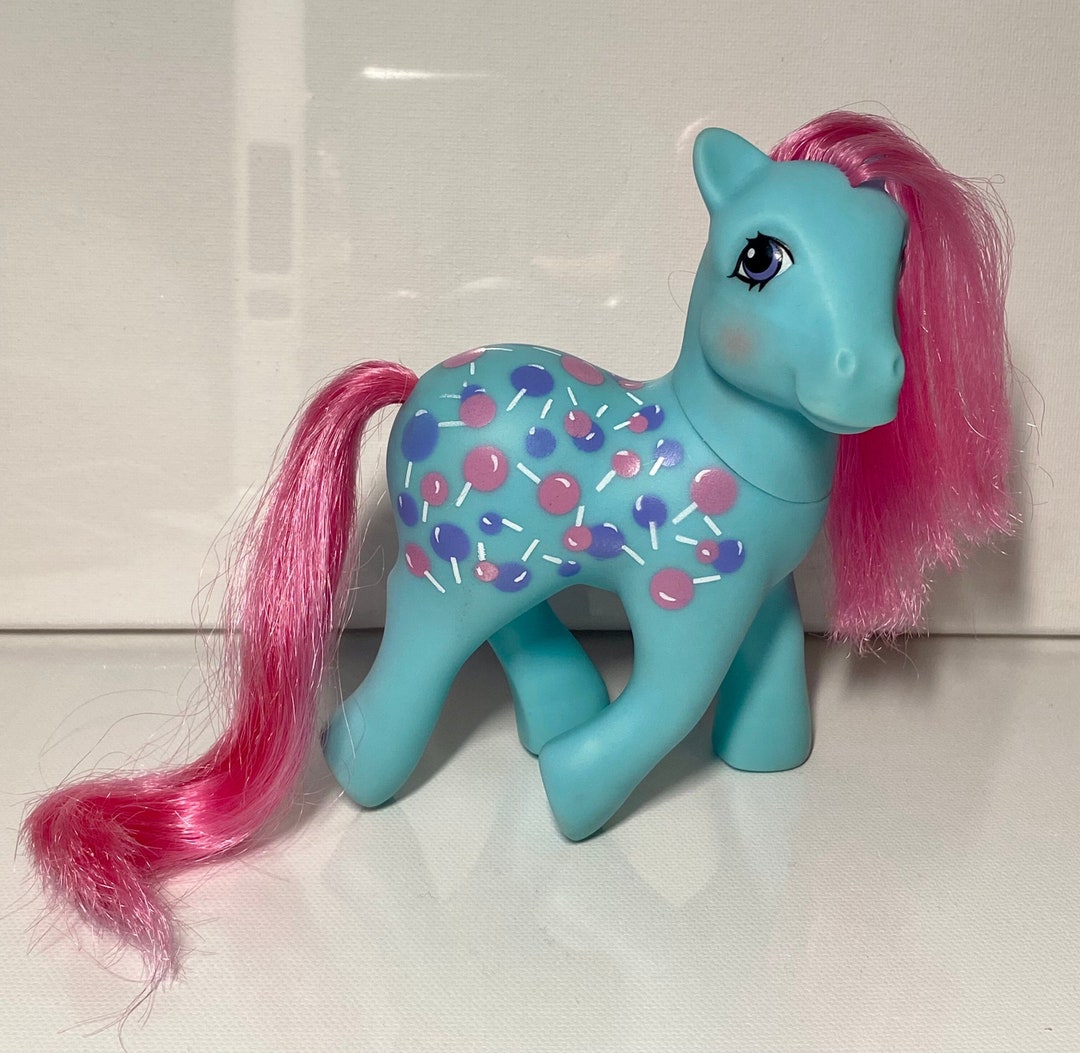 Vintage 1987 Hasbro My Little Pony G1 Twice as Fancy Sweet Tooth - Etsy
