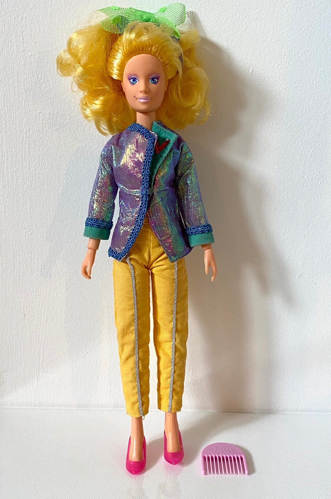 Vintage 1986 Hasbro Jem And The Holograms Video Doll Etsy