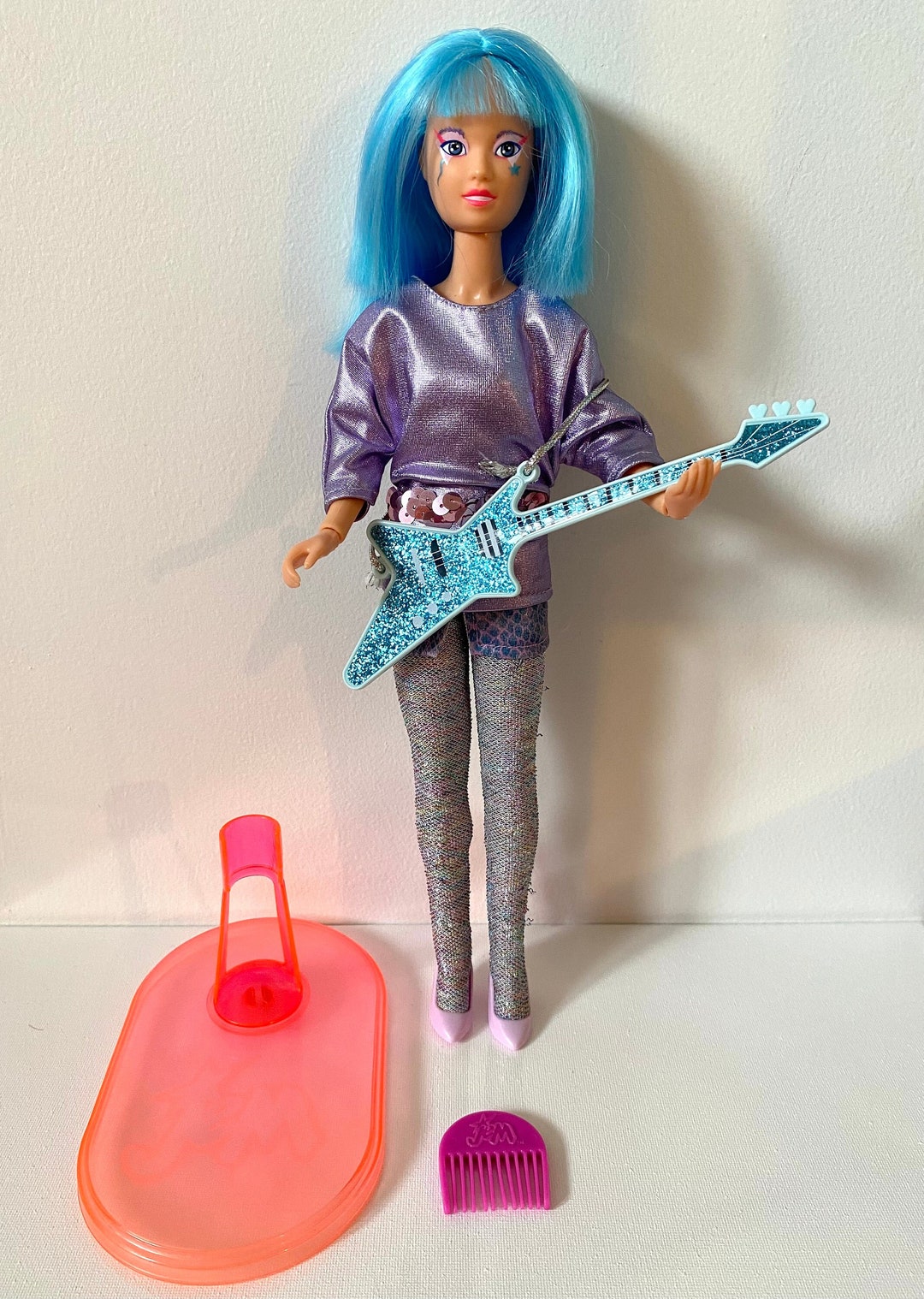 Vintage 1985 Hasbro Jem and the Holograms Aja Doll - Etsy