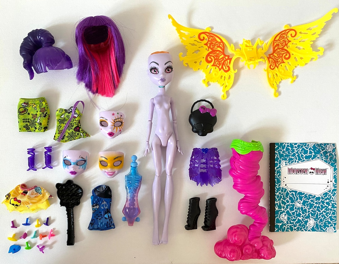 Mattel Monster High Inner Monster Shivering Sad & Eek Excited Deluxe ...