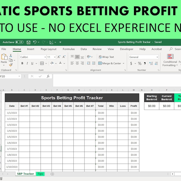 Sports Excel Spreadsheet - Etsy