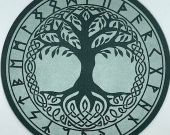 Rune Tree Decor - Etsy